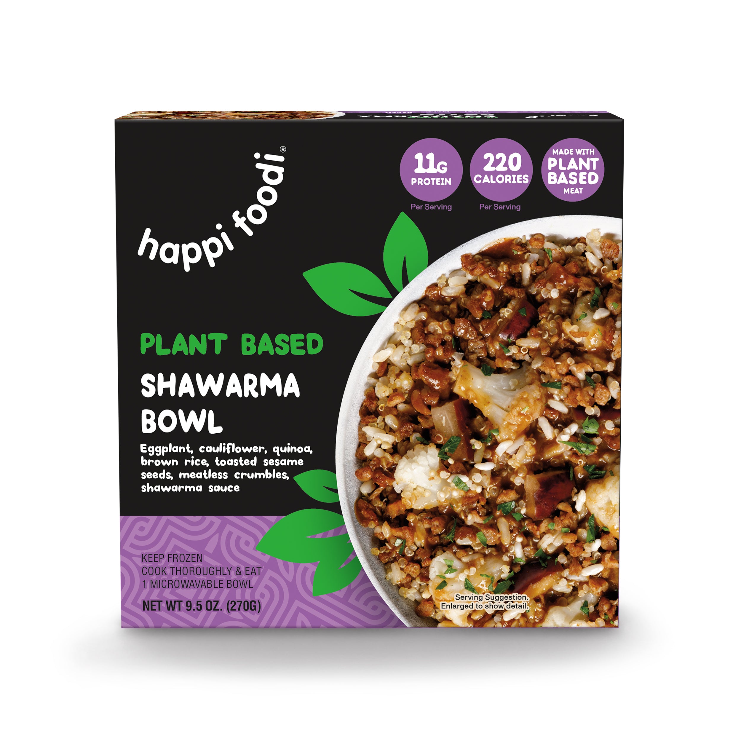 Plant Based Shawarma Bowl – Happi Foodi